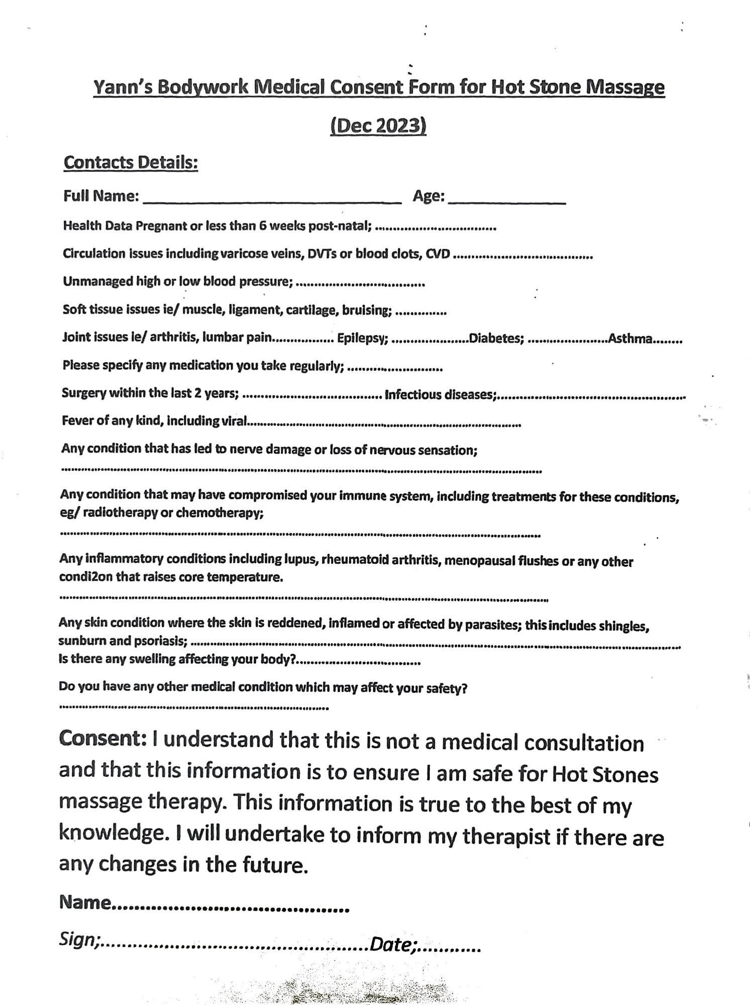 Why Do I Need To Sign the Consent Form? (Updated January 2024) – Yann's ...